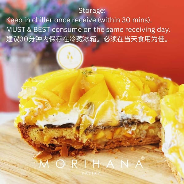Summer Mango Mille-feuille Tart – Morihana Pastry (No. Pendaftaran ...