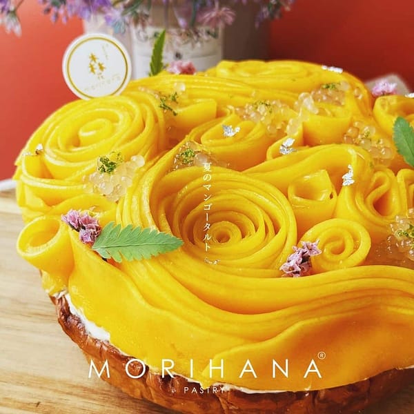 Summer Mango Mille-feuille Tart 【 Not available on Monday, 10 to 12 May ...